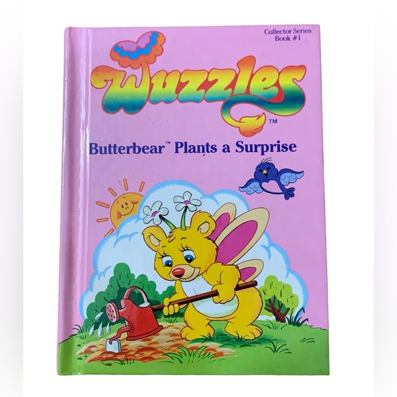 Other | Wuzzles Butterbear Plants A Surprise Book Hardcover Vintage 8s ...